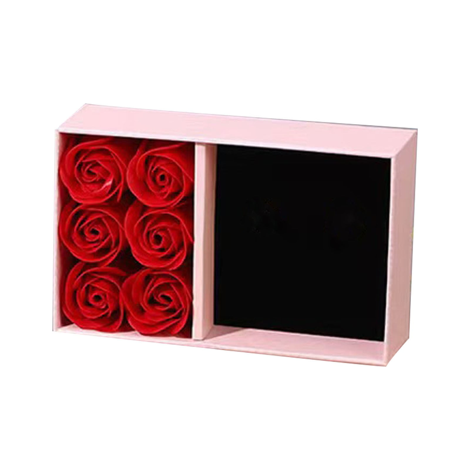(Clearance) BNNG Rose Ring Box Jewelry Gifts BOX Eternal Rose Necklaces ...