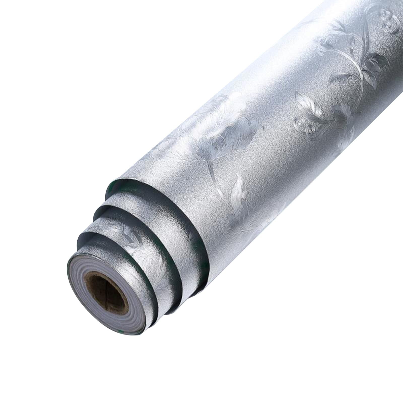 (Clearance) BNNG Silver Contact Paper Kitchen Backsplash Water/Oil ...