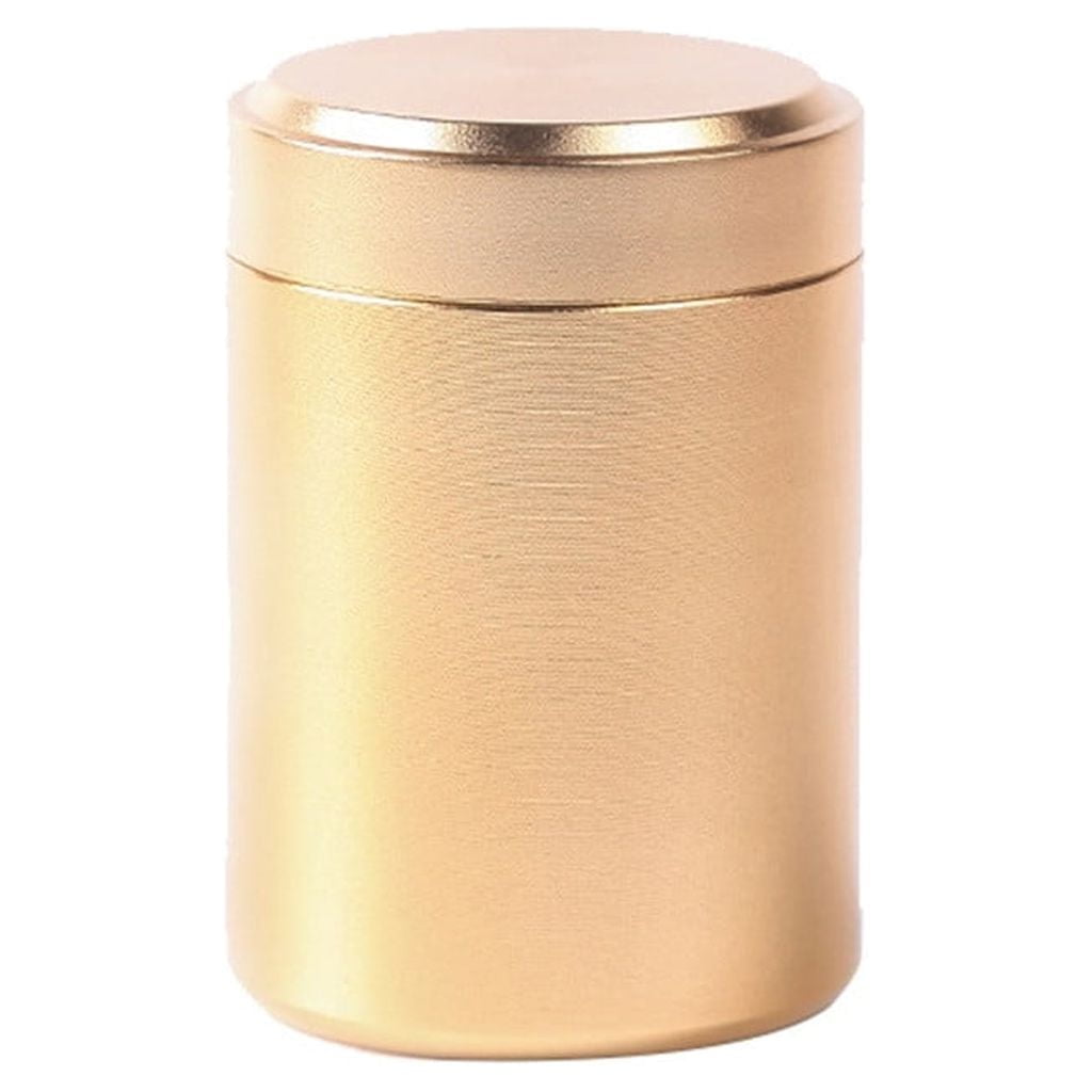 BNNG Tea Tin Canister, Stainless Steel Tea Coffee Sugar Storage ...