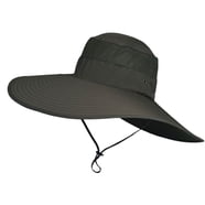 Solar Escape Outback Mens UV Protection UPF 50 Hat Khaki One Size ...