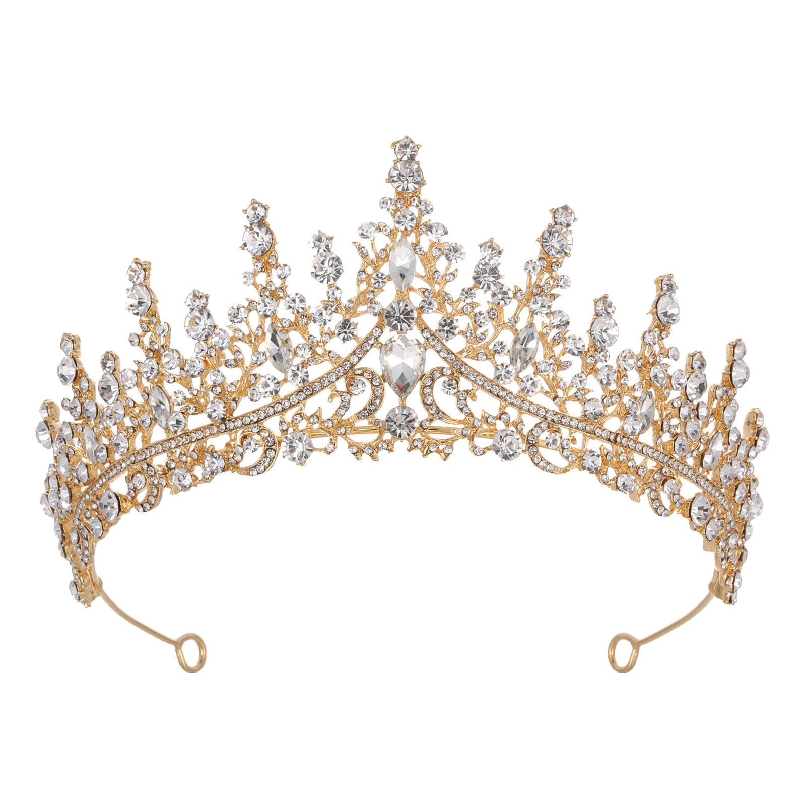 Clearance! Baberdicy Women Girls Princess Elegant Crown with Combs ...