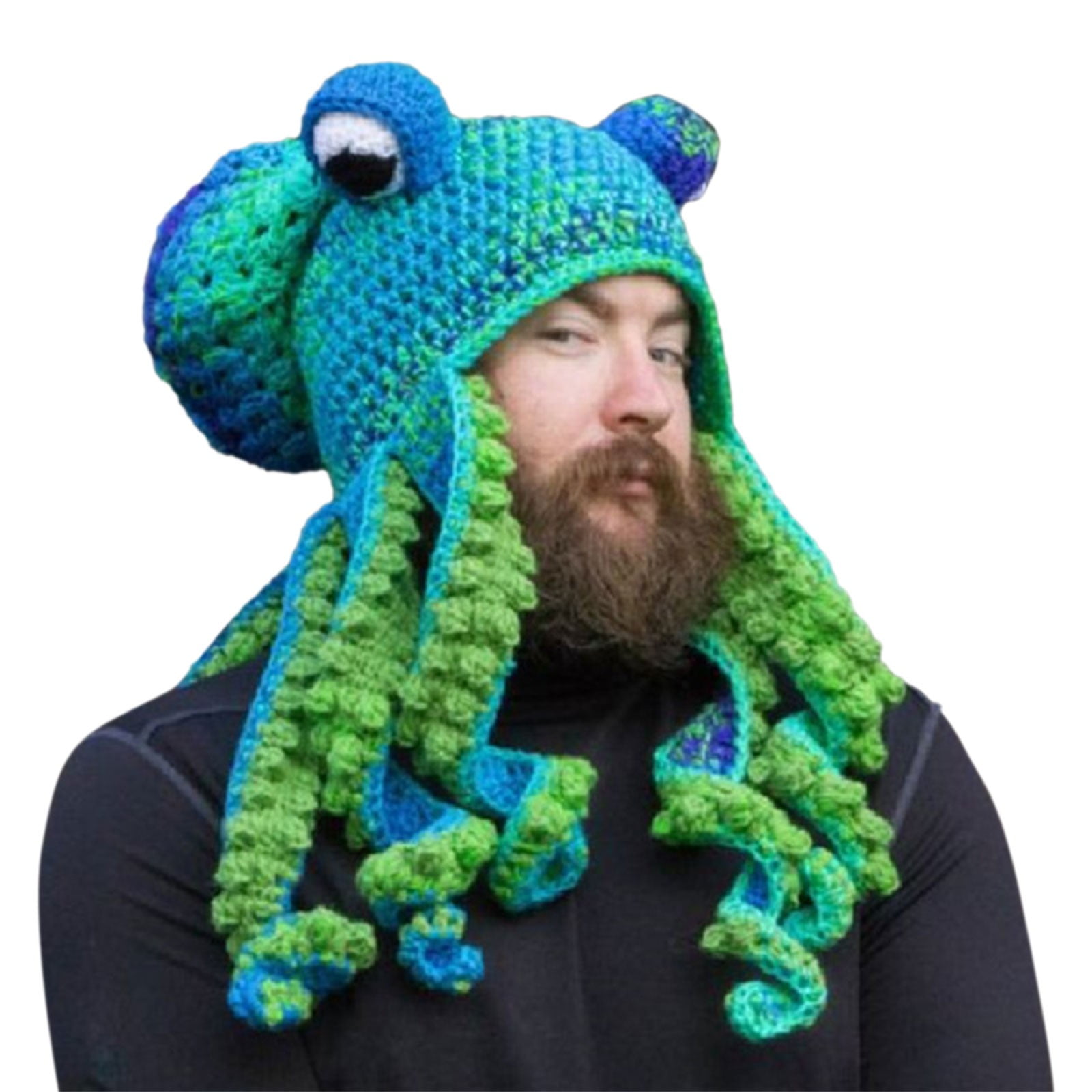 Clearance Baberdicy Wool Octopus Hat Big Deal Adult Halloween Party ...