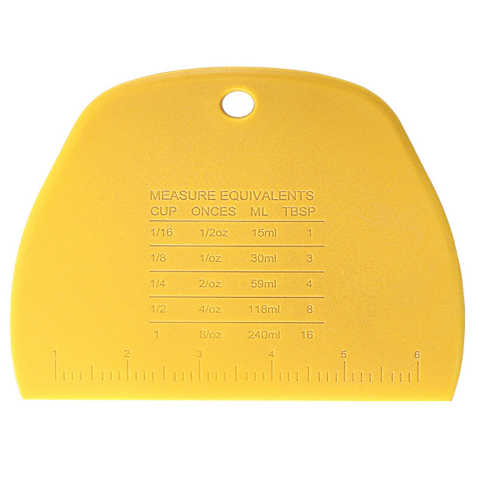 Clearance Bakeware under $1 Dough Scraper Plastic Cutter Bowl Scrapers ...