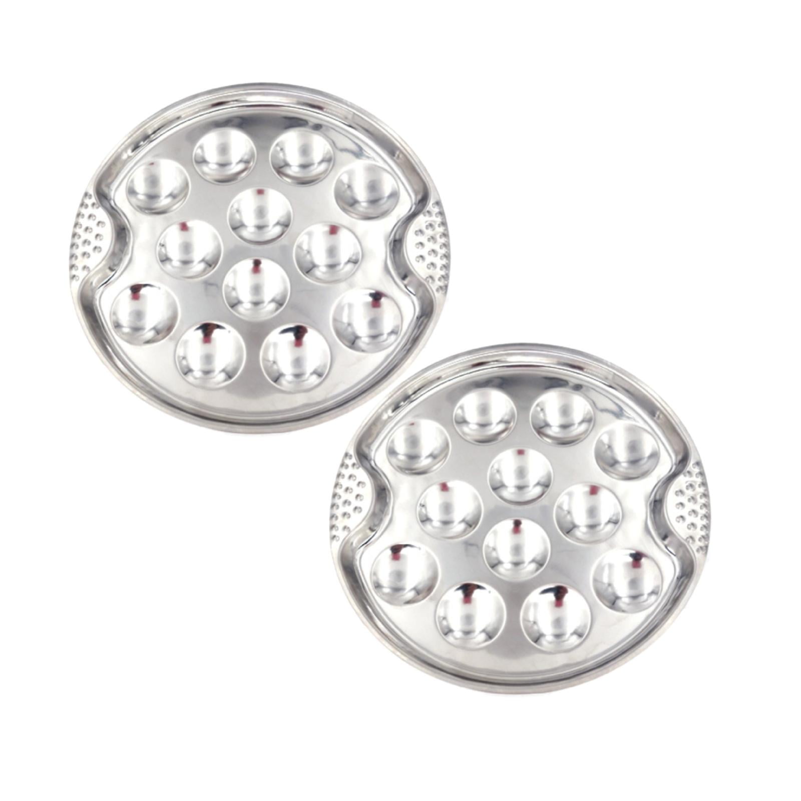 Clearance Baking trays & trays under $6 Stainless Escargot Plates With ...