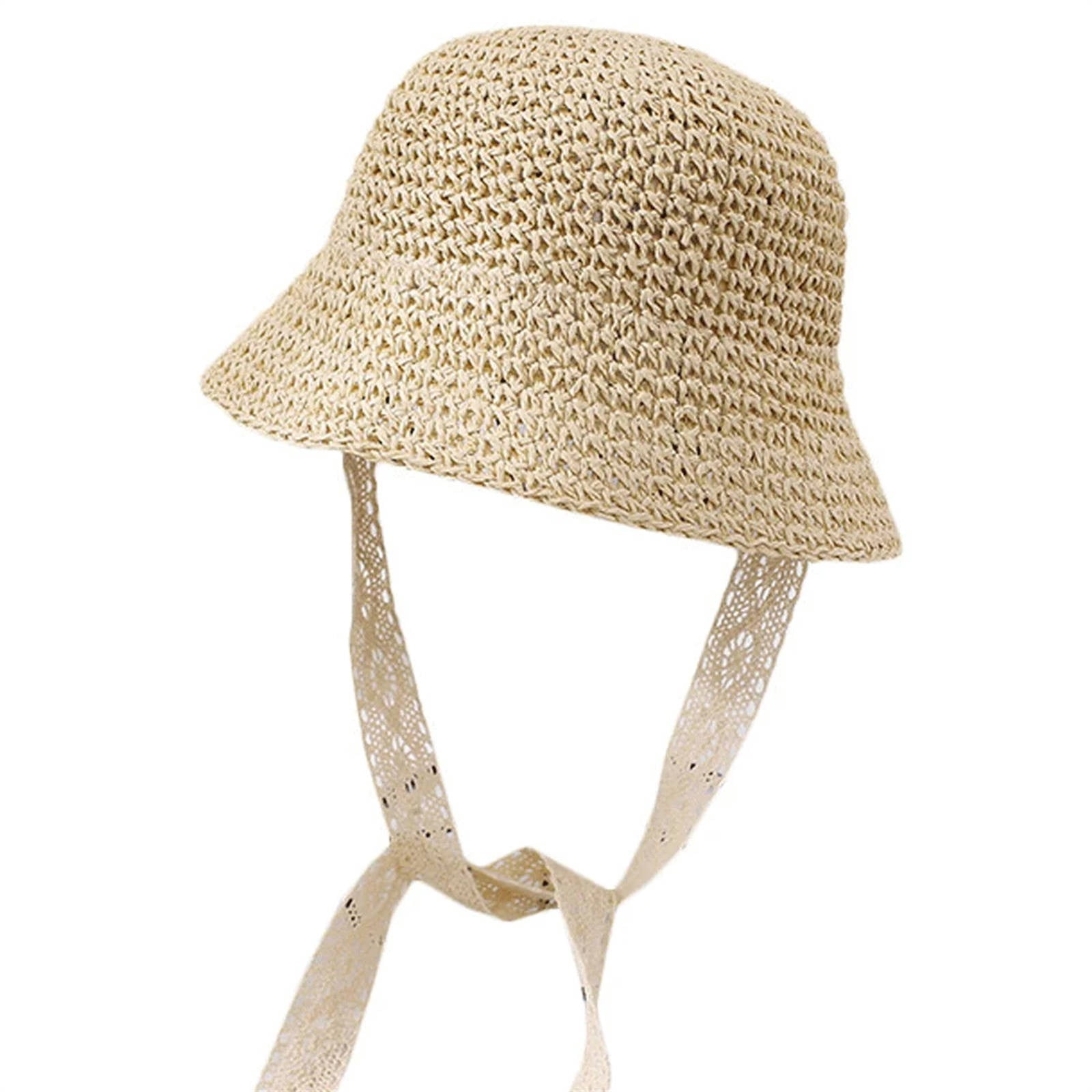 Baqcunre Baby Girl Straw Hat Outdoor Baby Sun Protection Hats Summer ...