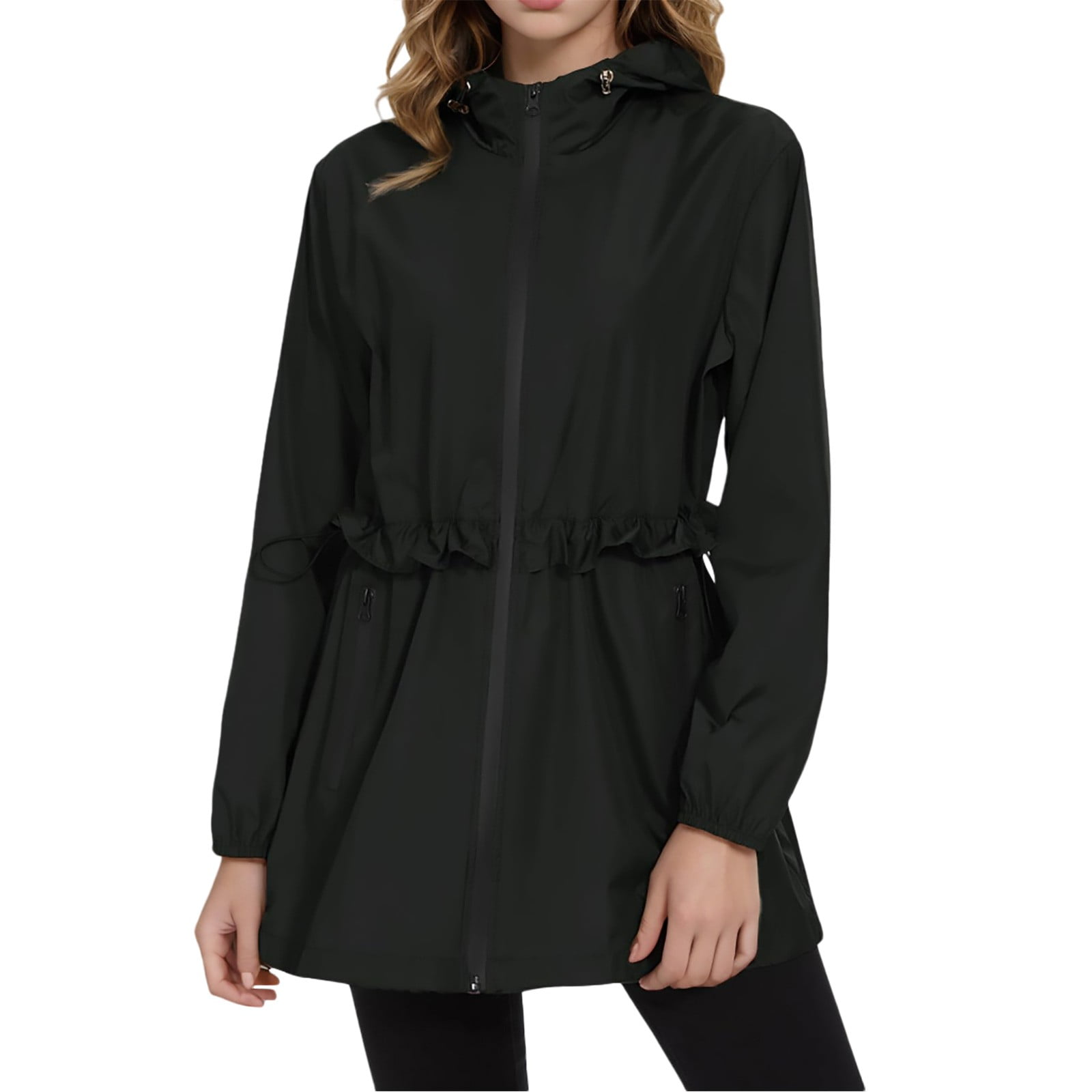 Clearance! Baqcunre Women's Clothing, Rain Jackets for Women Waterproof ...