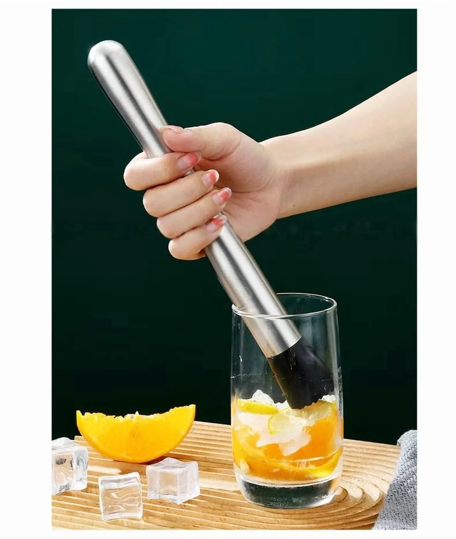 Clearance Bar Home Stainless Mixer Muddler Drink Steel Pestle Tools ...