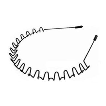 6 Pieces Metal Headbands Wavy Hairband Spring Hair Hoop Sports Fashion ...