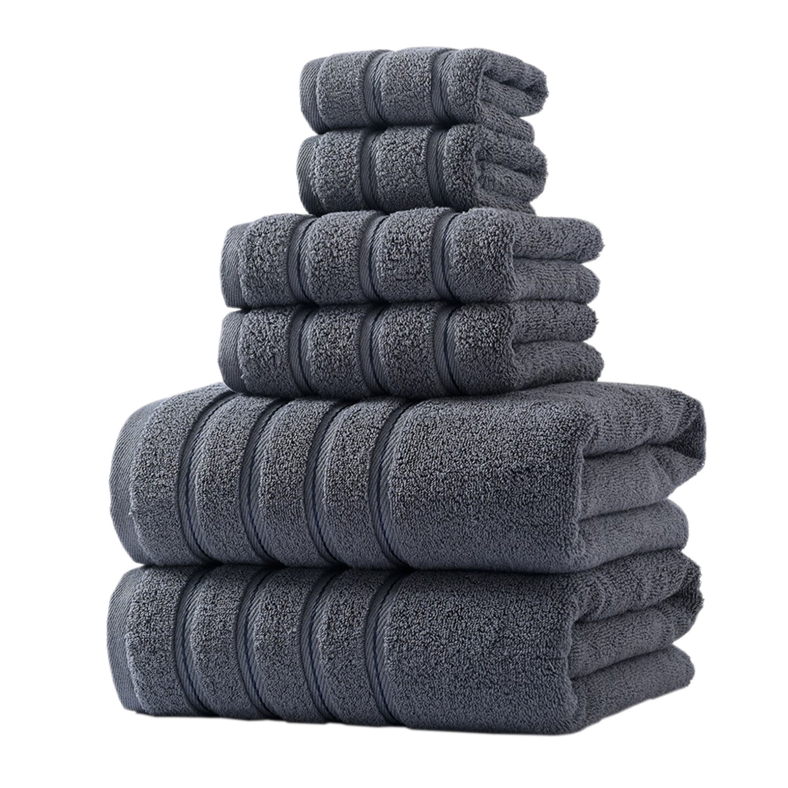 Clearance! Bath Towels Set of 6 Large (6Pcs) Bath Towels Set ...