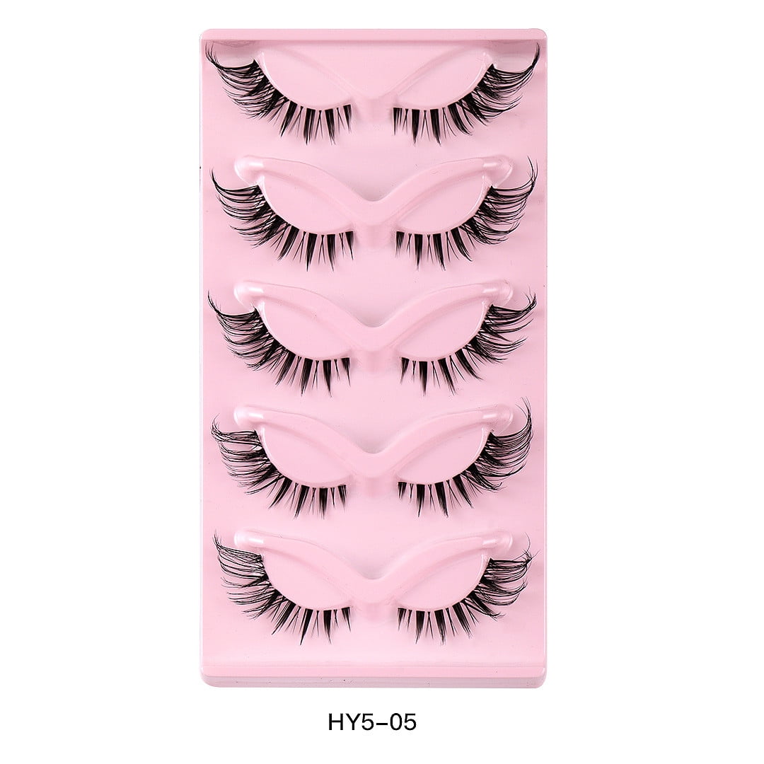 Clearance Beauty Products Zougou 5 Pairs Eye Natural Look False ...