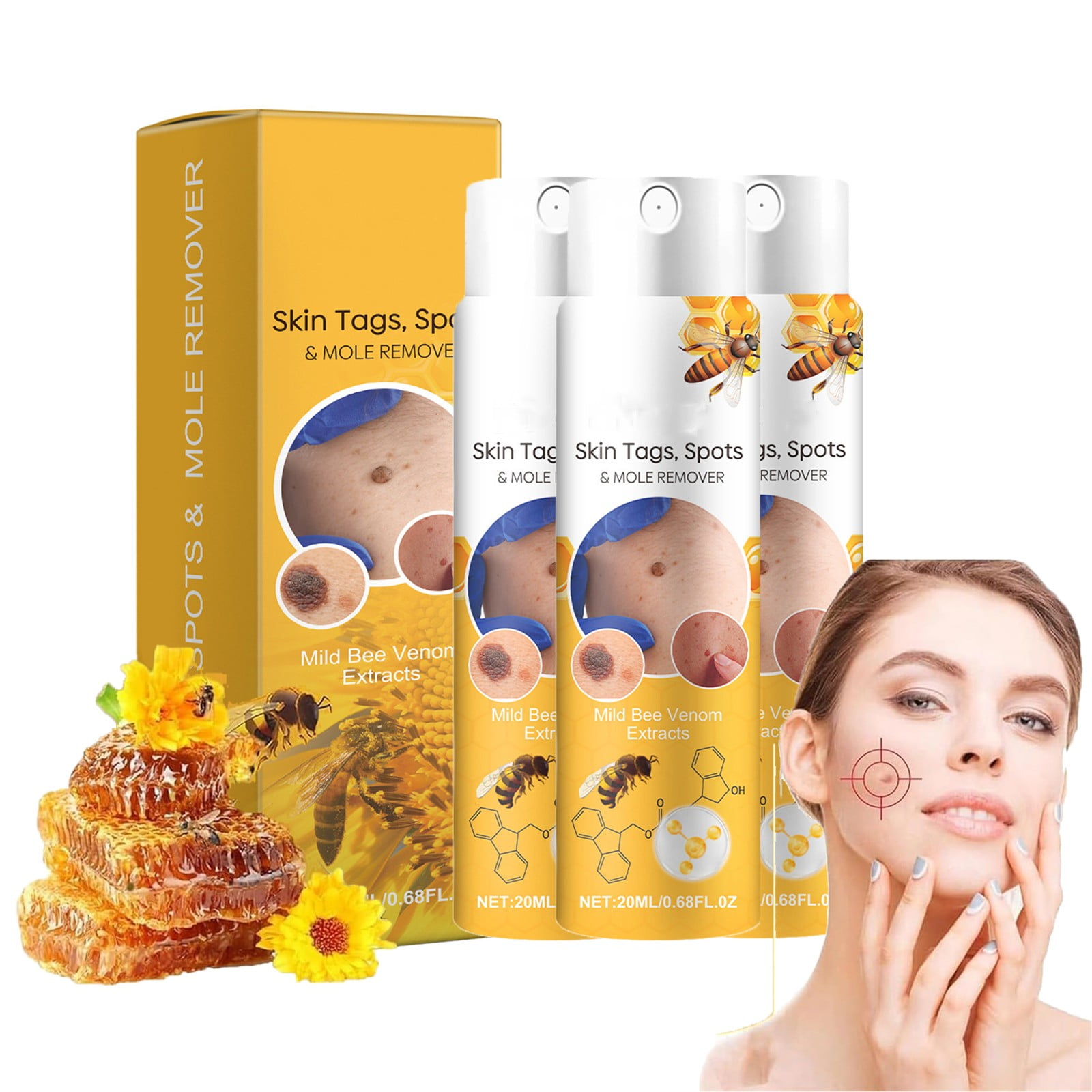 Clearance!Bee, Bee Tag Recede Bee Spray, Tagrecede Bee Spray for Skin ...