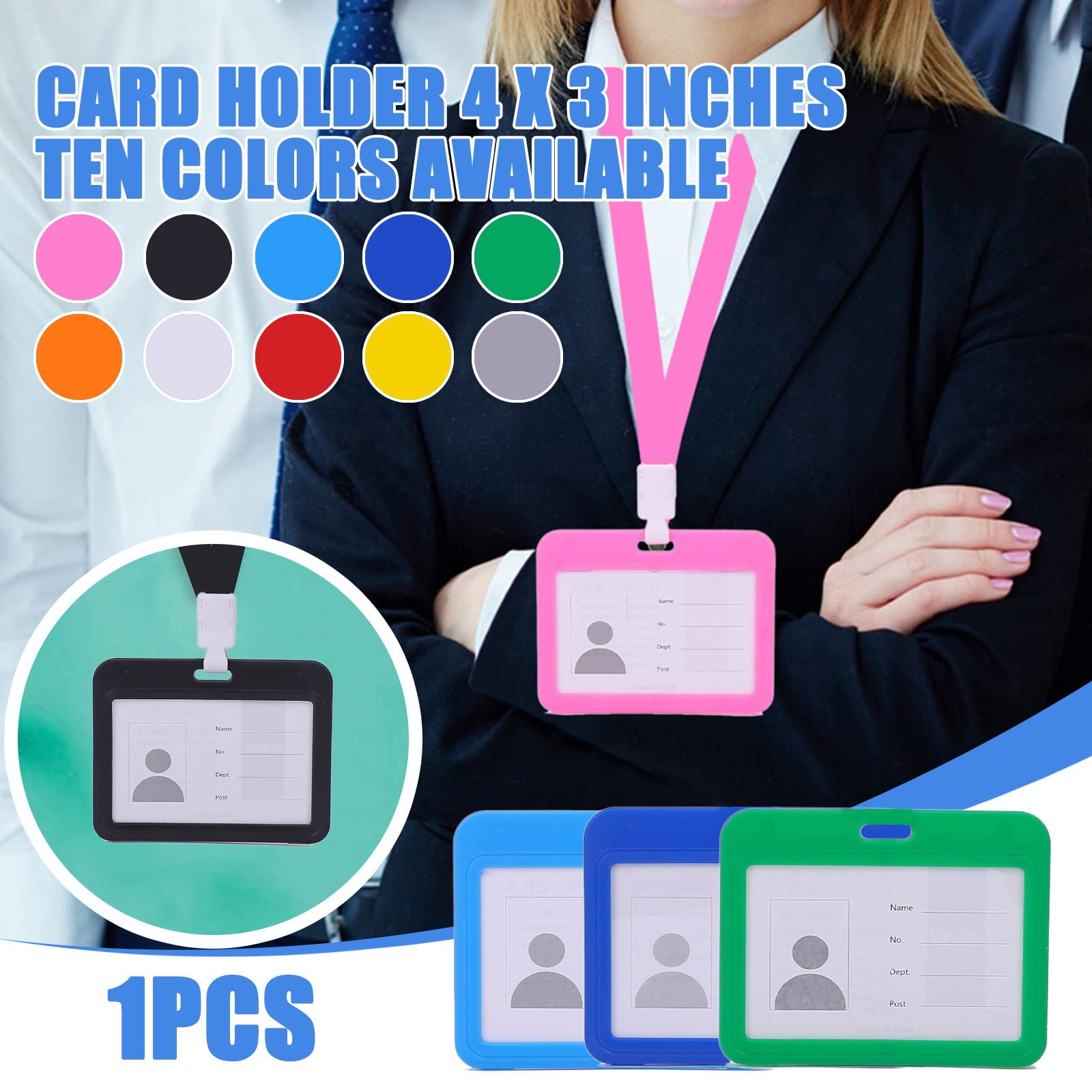 Clearance Begine Business Card Holder, Card Protector 4 X 3 Inches with ...