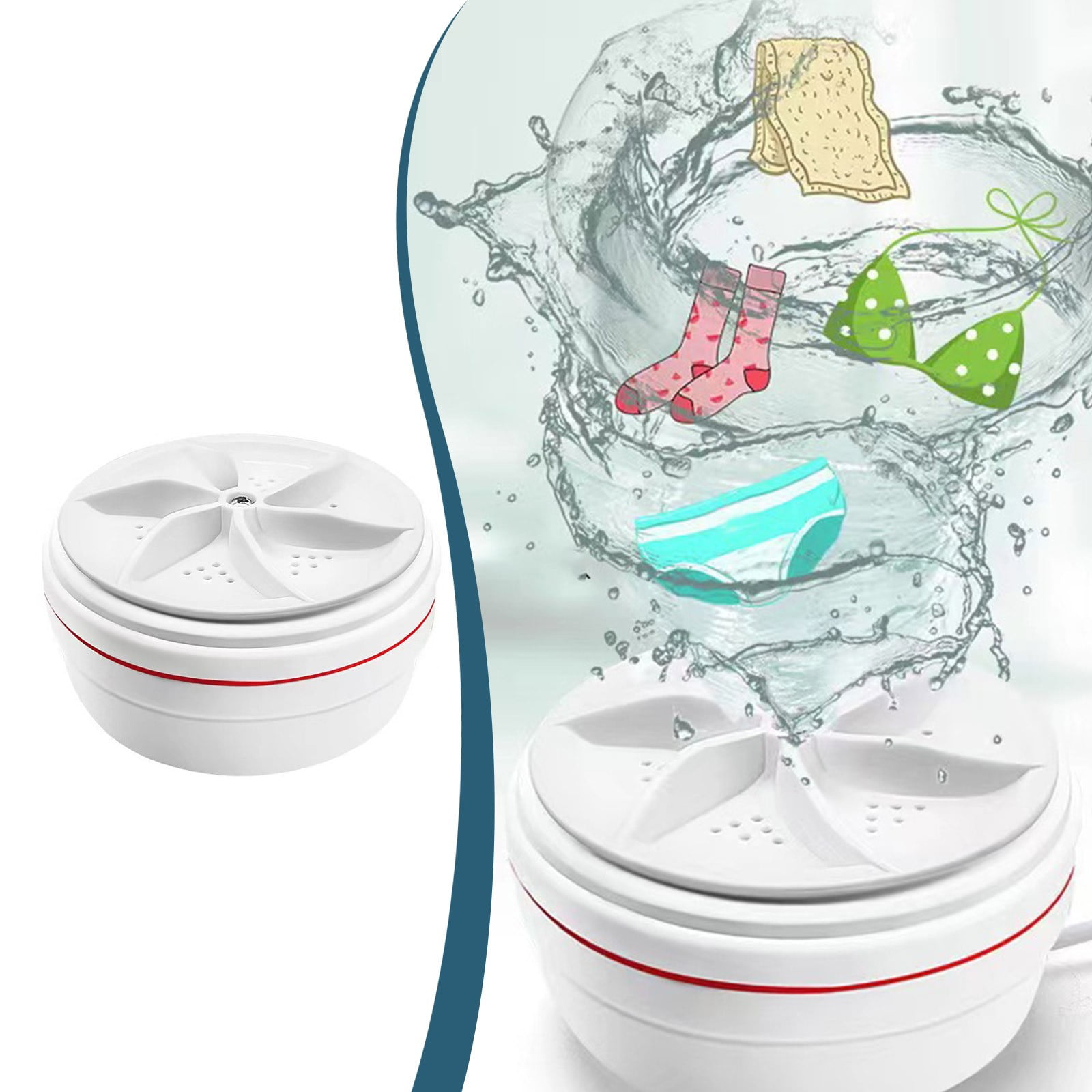 Clearance Begine Smart Portable Washing Machine Deep Foldable Washing ...