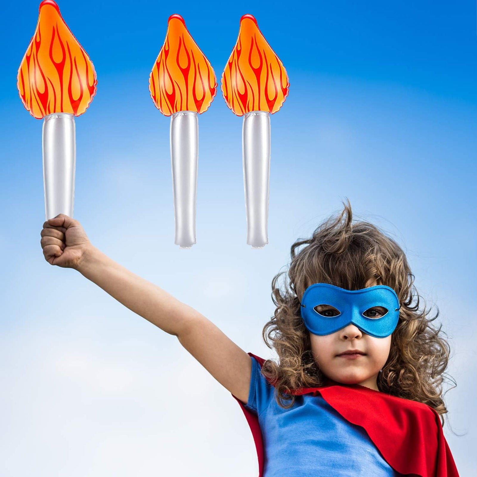 Clearance！ Bifavgk 6 Inflatable Torch Fun Torch Inflates For Games ...