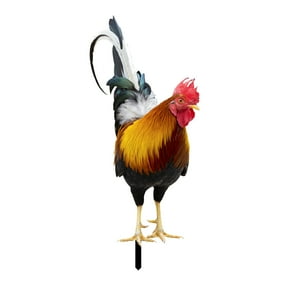 6 Foot Metal Rooster