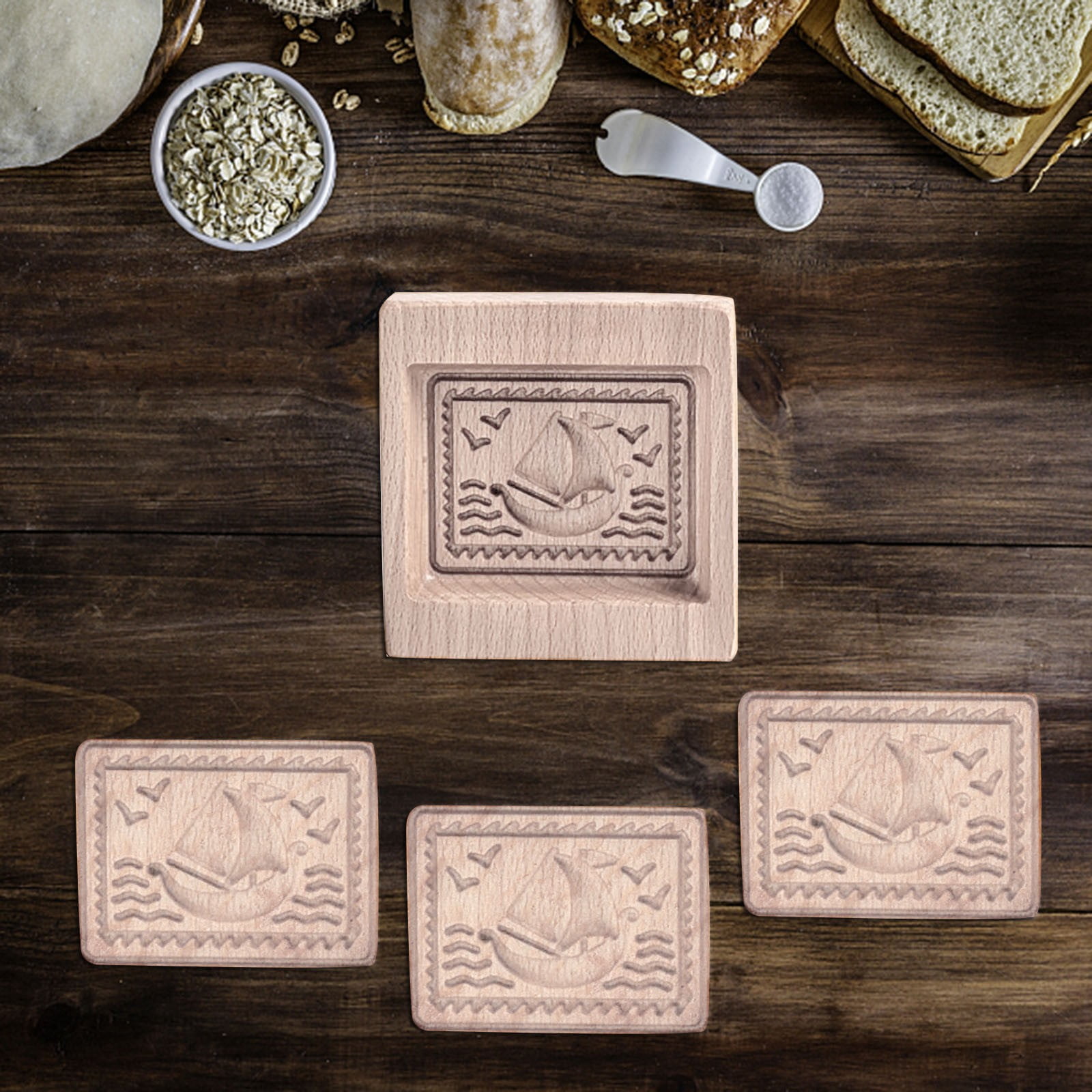 Clearance Biscuit Moulds under $6 Cookie Molds Provences Rose Cookie ...
