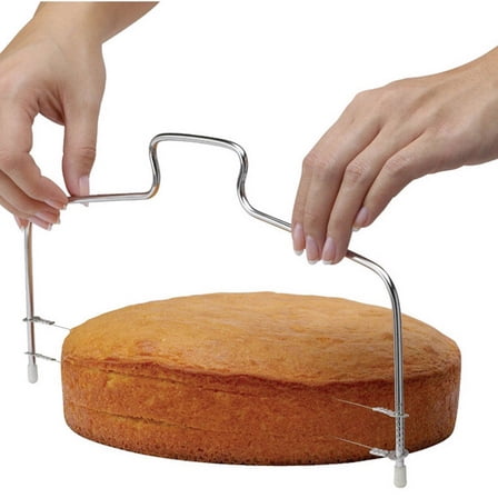 Cake Leveler & Slicing Ring by Celebrate It Stainless Steel - Walmart.com