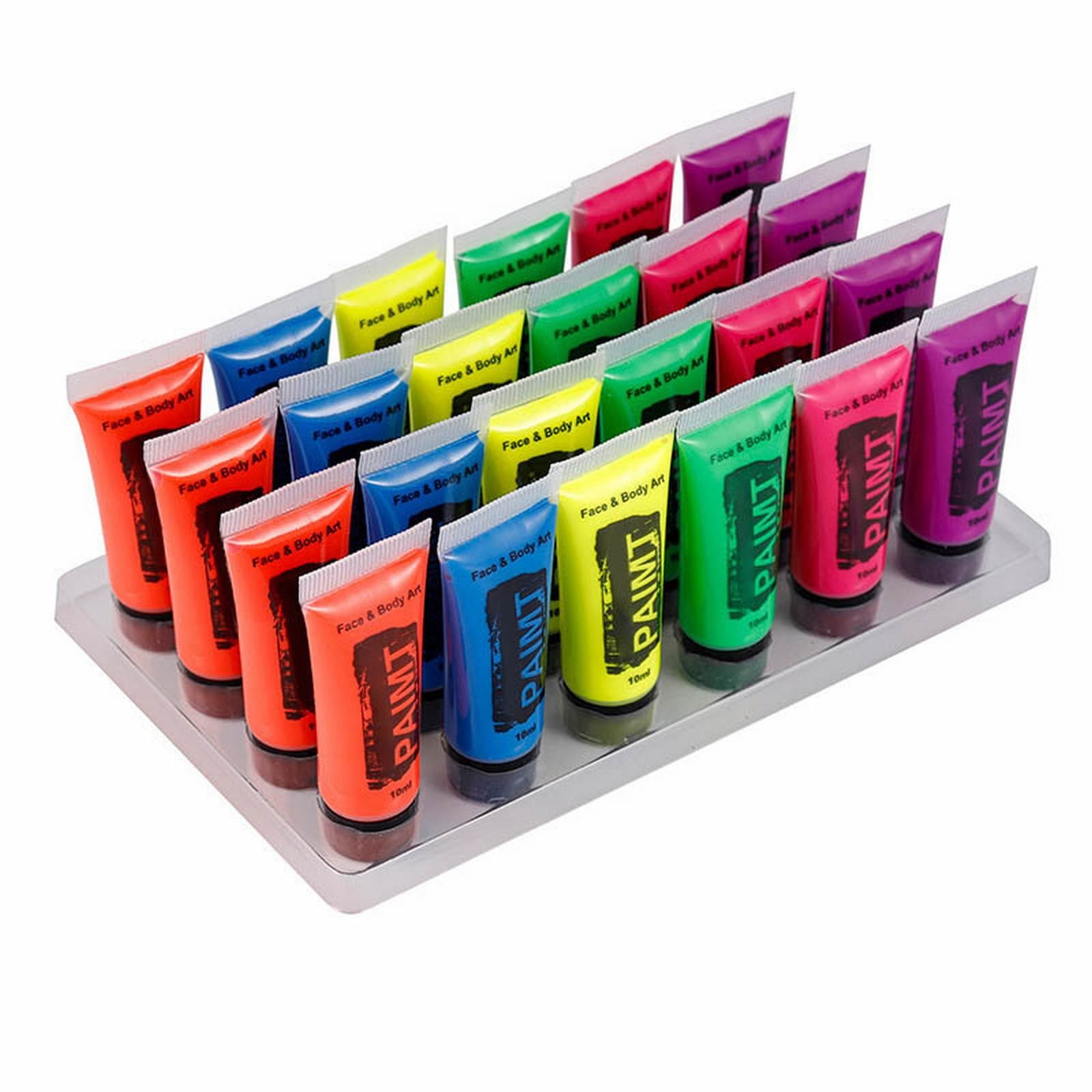 Clearance ! Body Painting Paint Fluorescent Face Paint Fans Activities ...