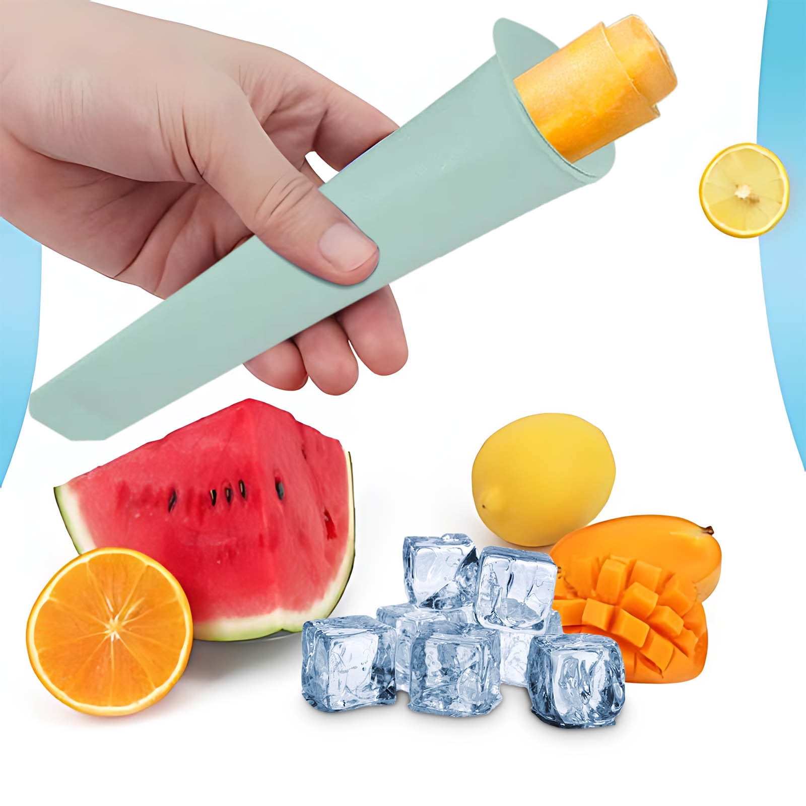 Clearance! Bpyeka Ice Cube Tray Freezing Ice Cubess Mould with Lid ...