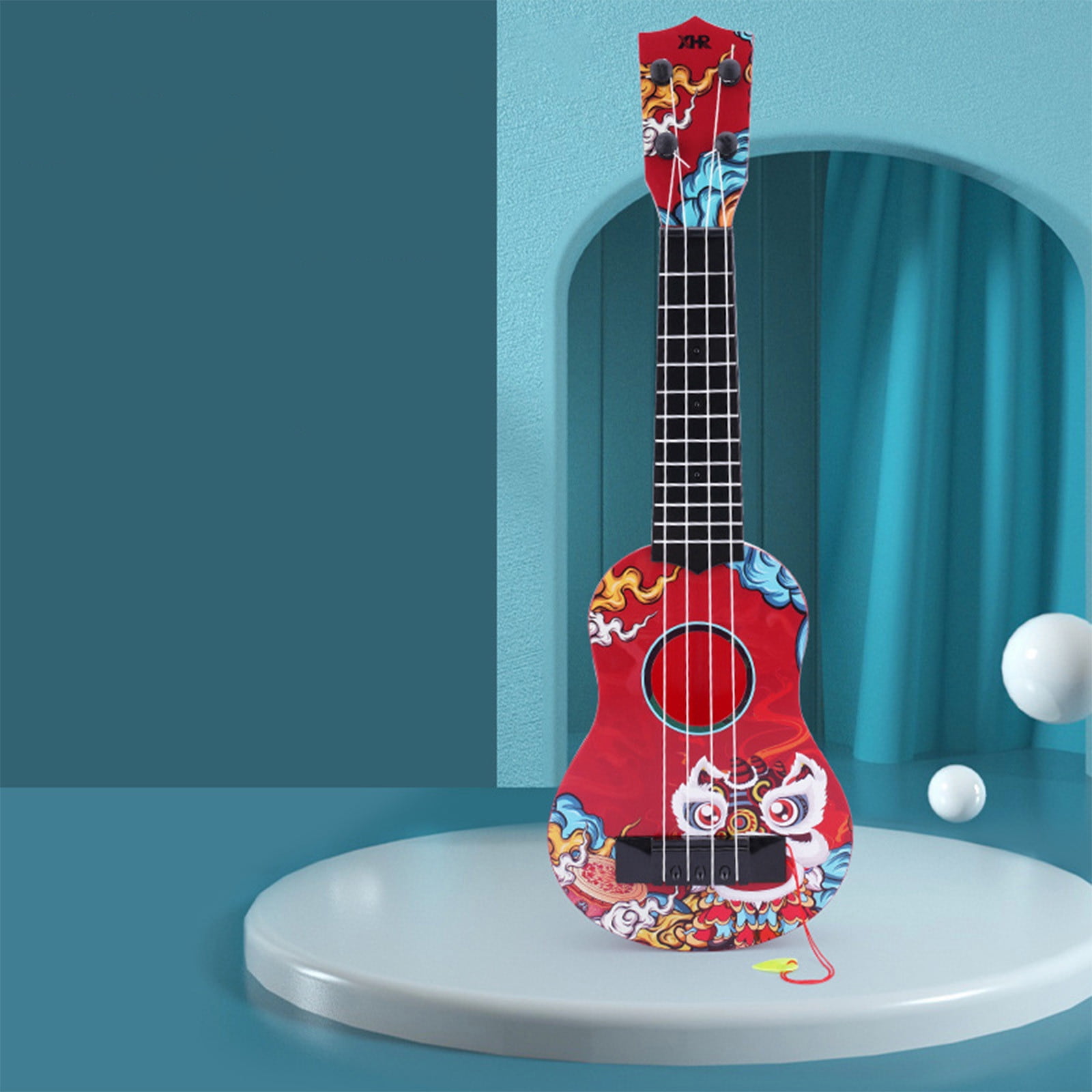 Clearance! Bpyeka Kids Guitar Ukulele, Beginners Ukulele Toy ...