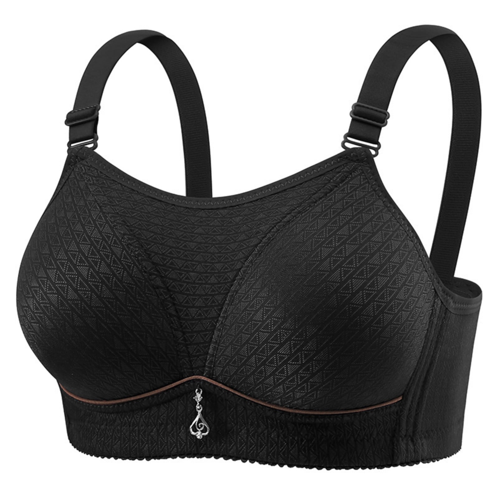 Bras under $5! Cagogo Ladies Plus Size Wireless Bra Full Coverage Lift ...