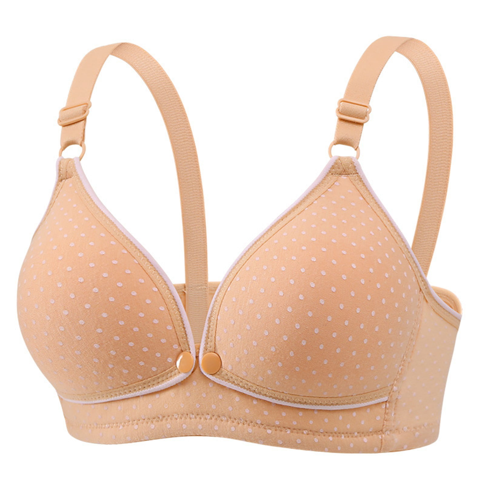Clearance! Bras For Older Women Comfy Convenient Front Closure Bras No ...