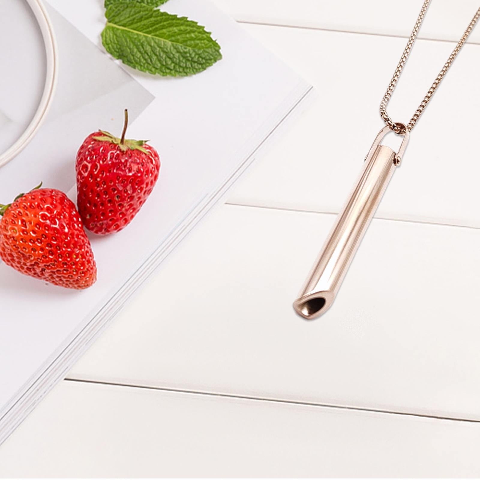 Clearance! Breathlace Necklace Stainless Steel Mindful Breathing ...