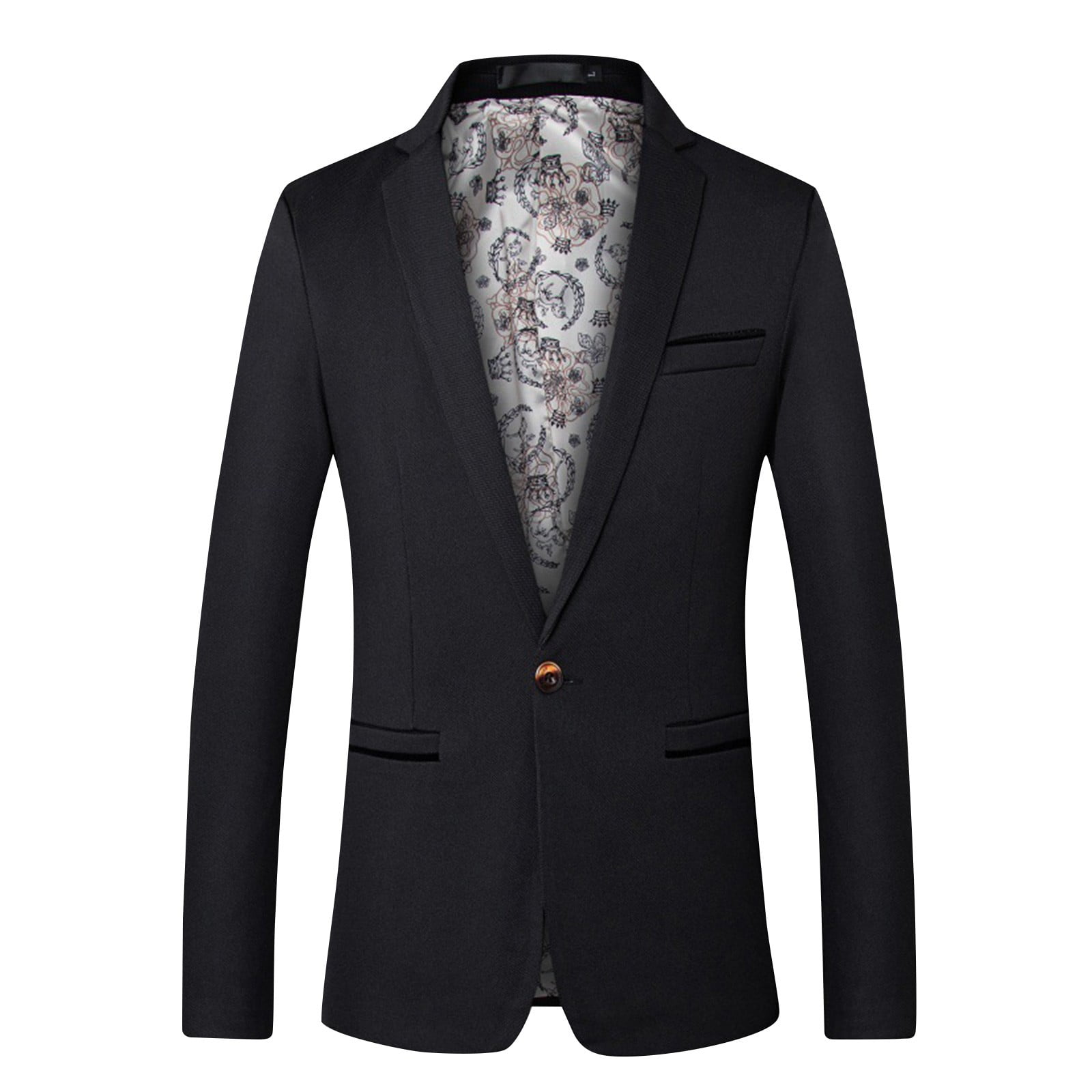 Busydd Mens Sport Coats and Blazer Long Sleeve Formal Business Blazers ...