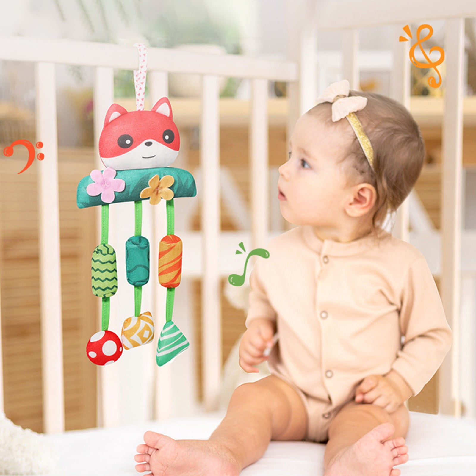 Clearance!Bwiyojiz Education Toys, Children's Bedside Bed Hanging Toys ...