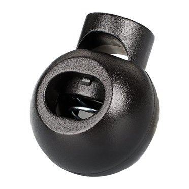 TureClos 10pcs Cord Stoppers Lock End Toggles Spherical Hole Tightening ...