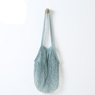Uxcell Cotton Mesh Bag, 15x13.8" Reusable Mesh Net String Grocery Bags ...