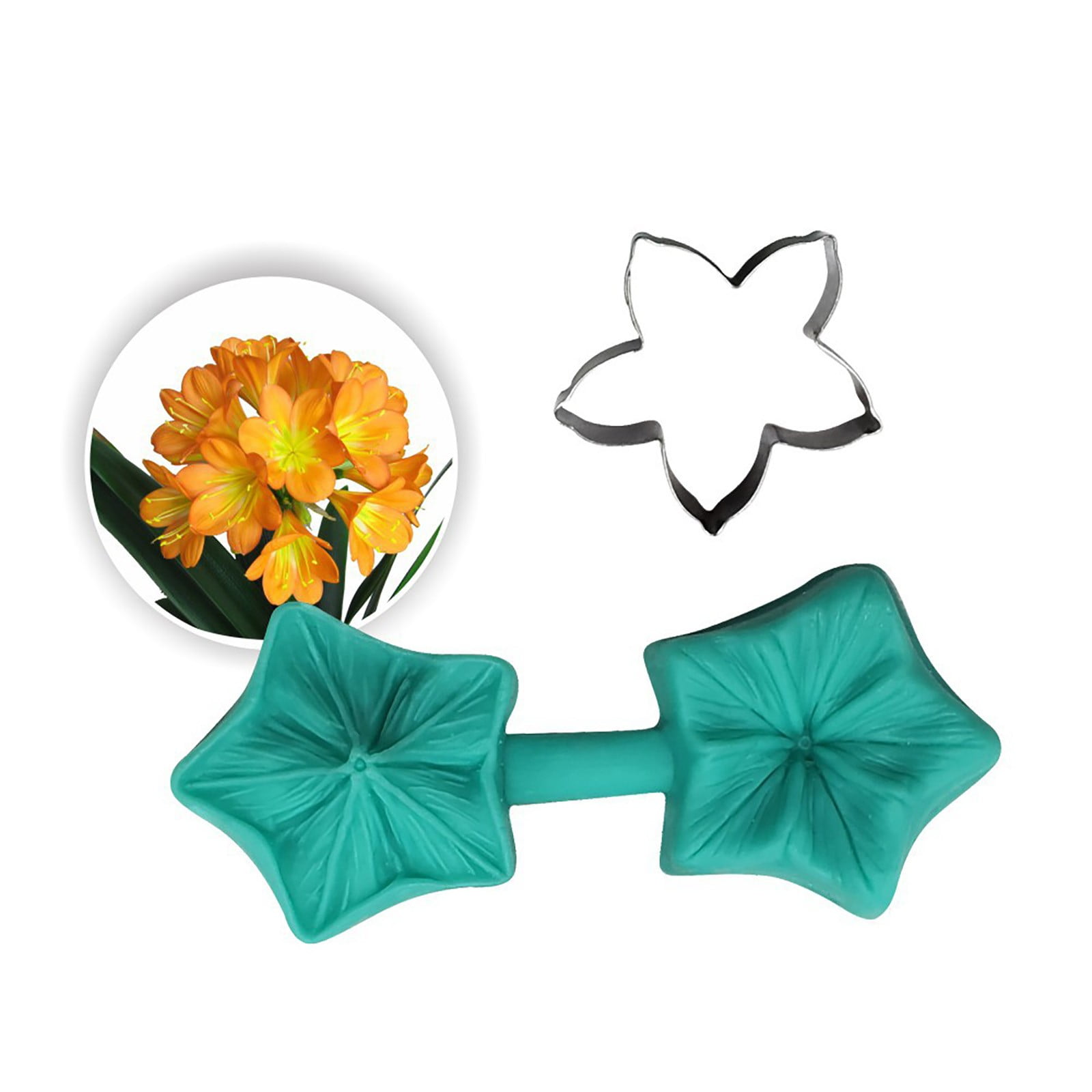 Clearance Cake Mould Flower Sugar Art Mold Silicone Molds Cake Handmade ...