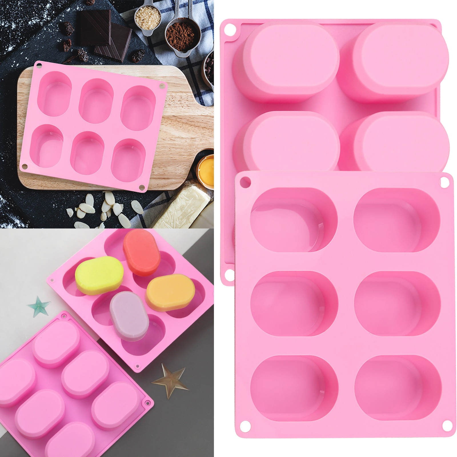 Clearance Cake Mould Washable Silicone Cake Cake Candy Decorating Tray ...