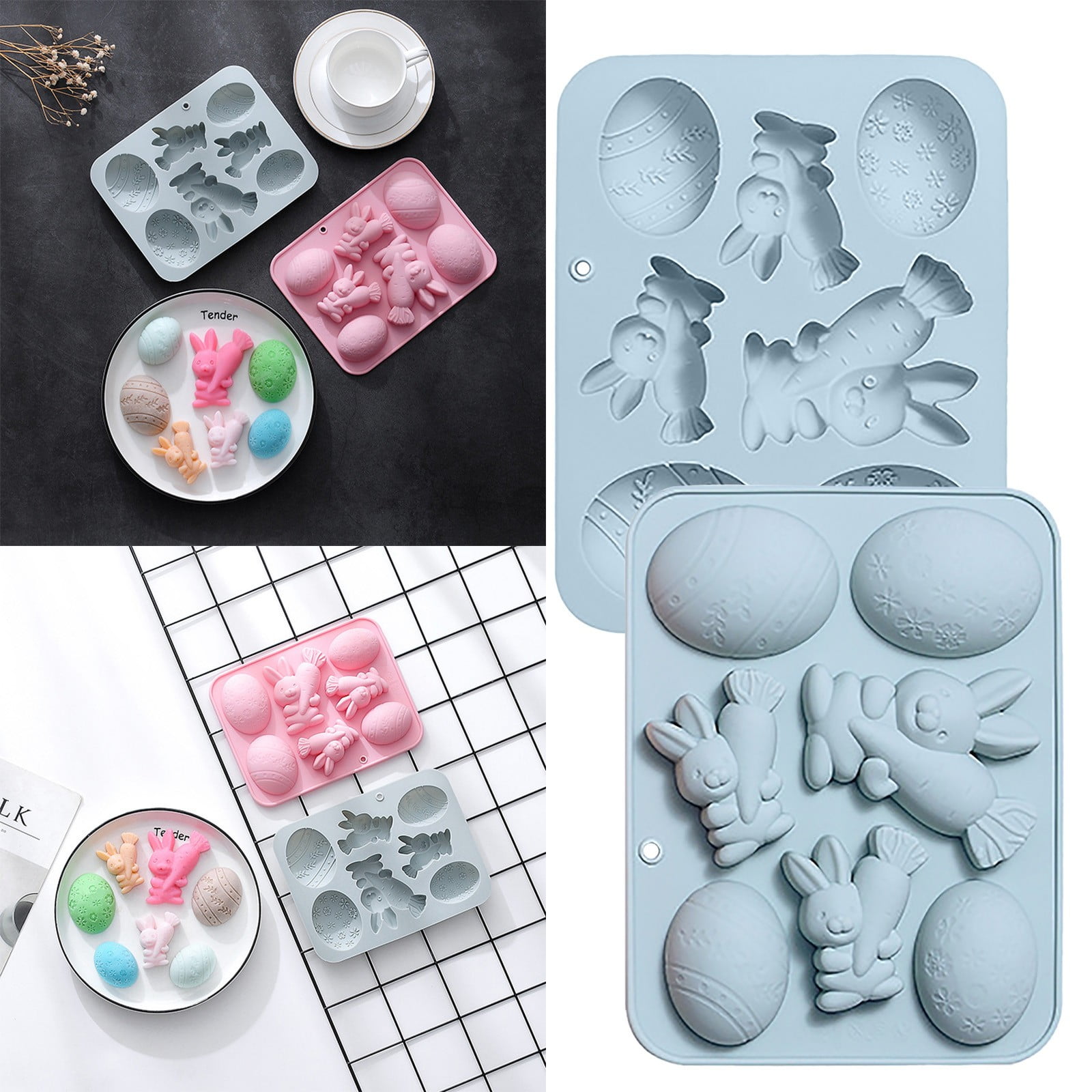 Clearance Cake Mould under $5 Washable Silicone Cake Cake Candy ...