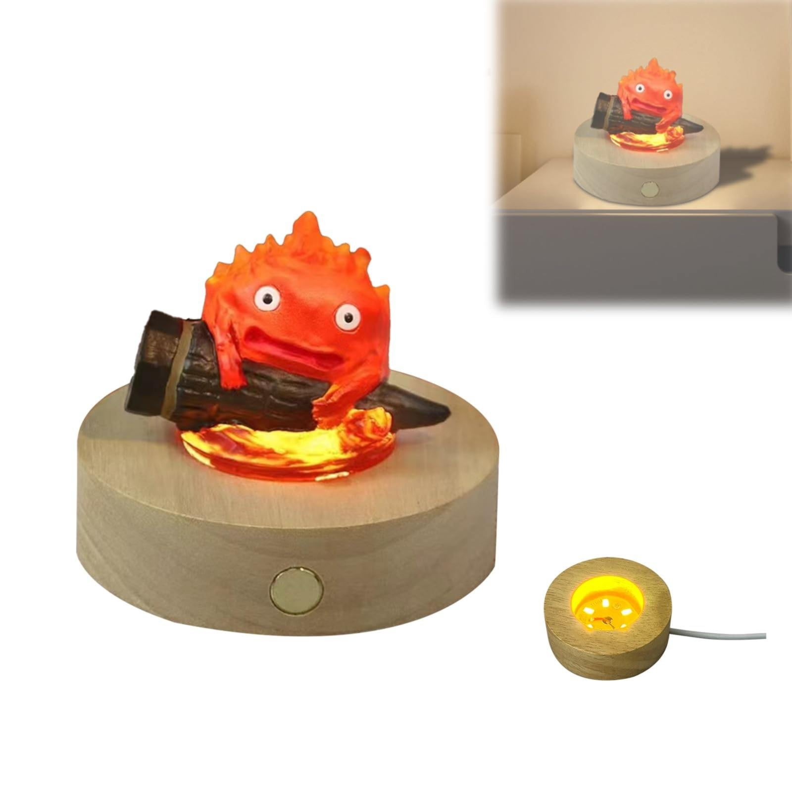 Clearance！ Calcifer Night Light Calcifer Lamp Calcifer Light Calcifer ...