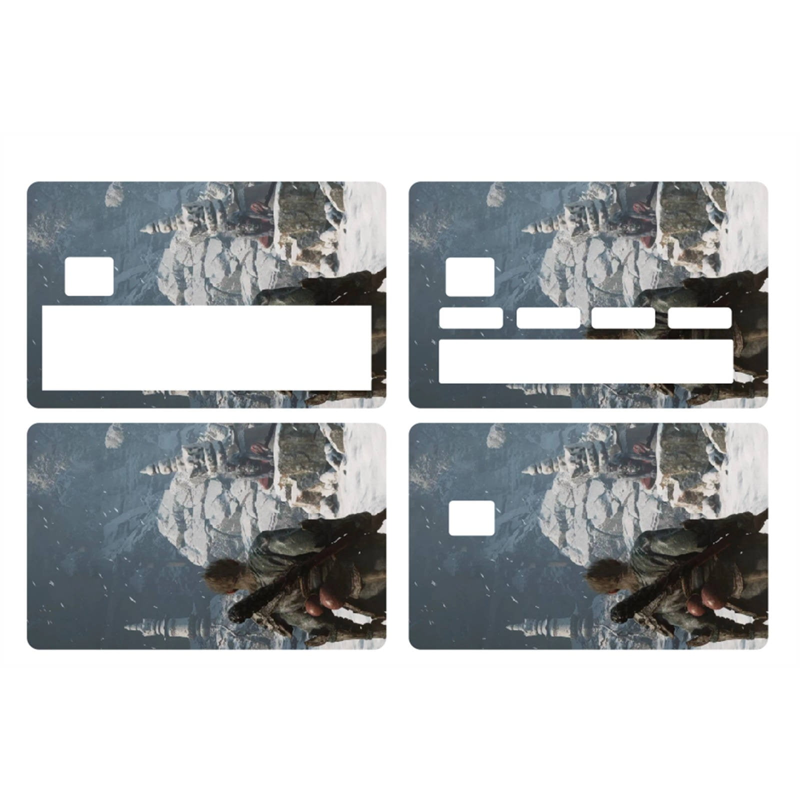 Clearance！ Card Stickers Anime For Credit Debit Key Card 4 PSC Covering ...