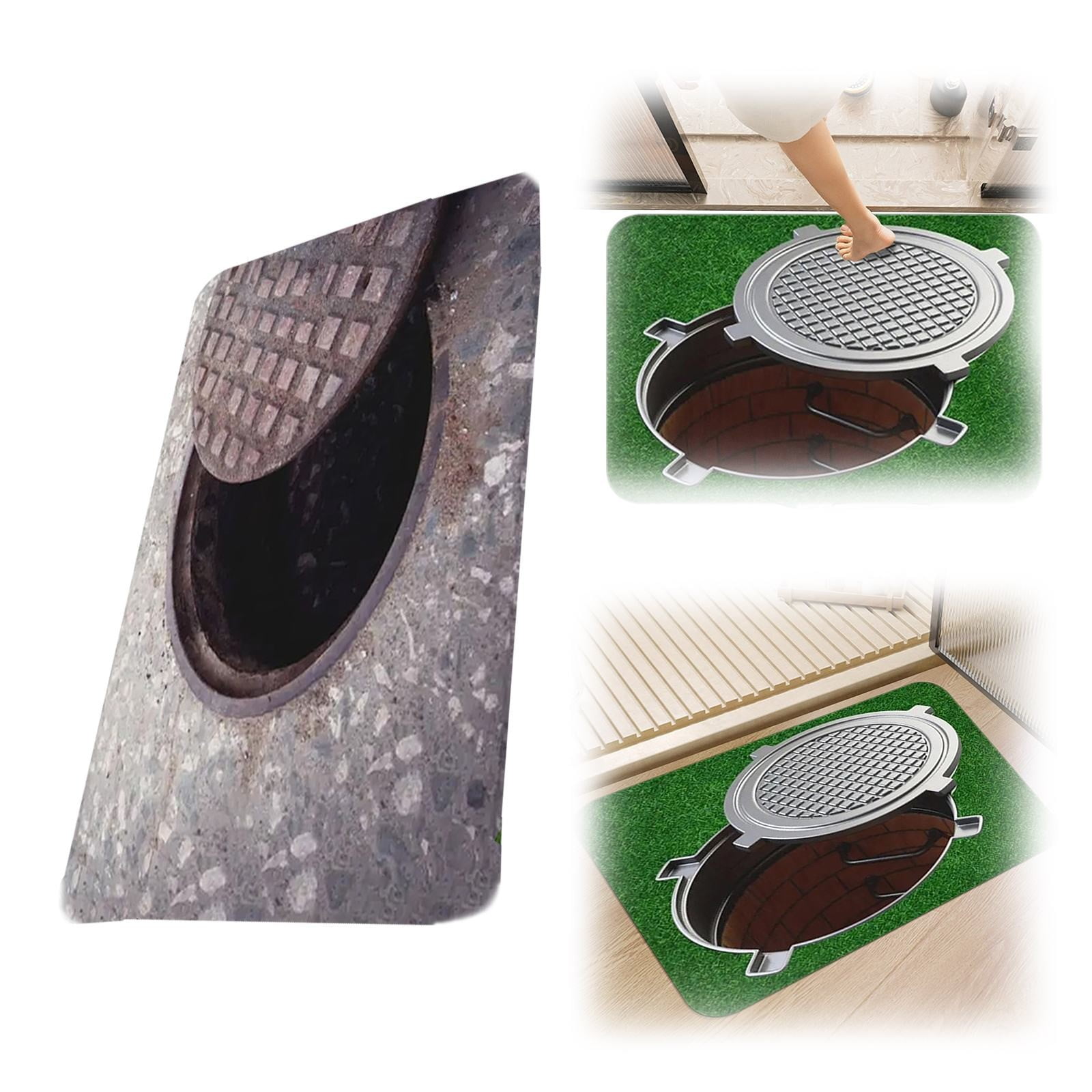 Clearance Carpet Under $10 Funny Doormat Visual 3D Cover Aesthetic ...