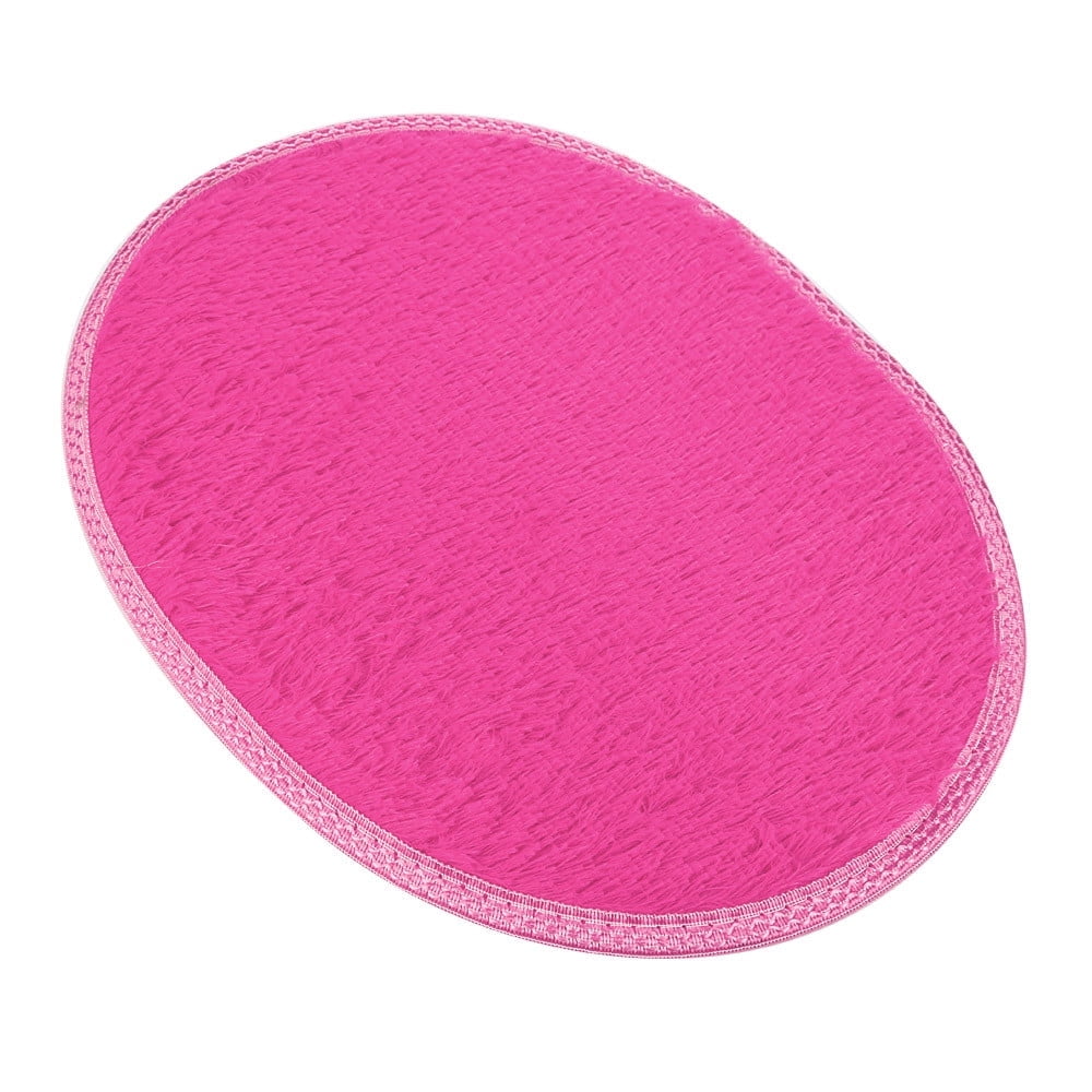 Clearance! Carpet under$1 30*40cm Anti-Skid Fluffy Shaggy Area Rug Home ...