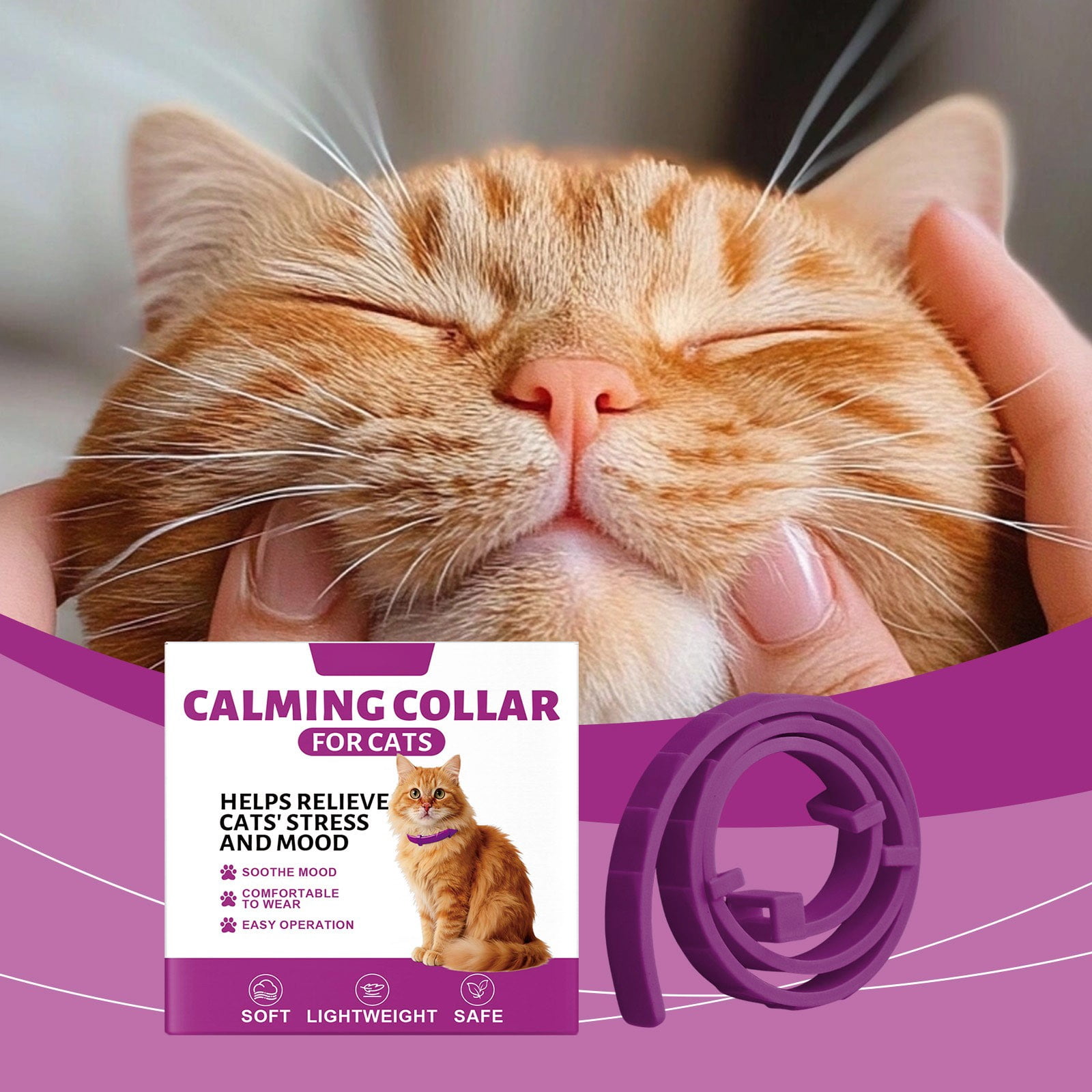 Clearance! Cat Calming Collar, Pheromone Calming Collars for Cats ...