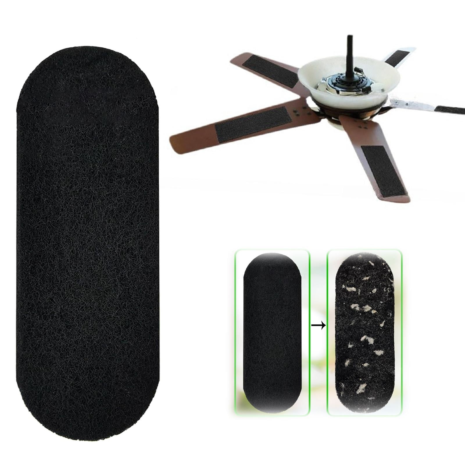 Clearance! Ceiling Fan Filters Activated Coconut Filter Easy To Stick ...