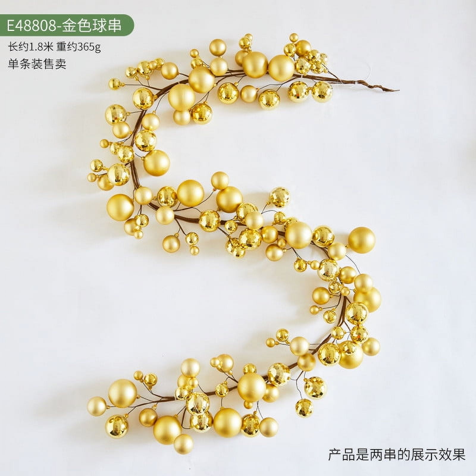 Clearance! Christmas Ball Garland Ornament Garland Ornament Ball ...