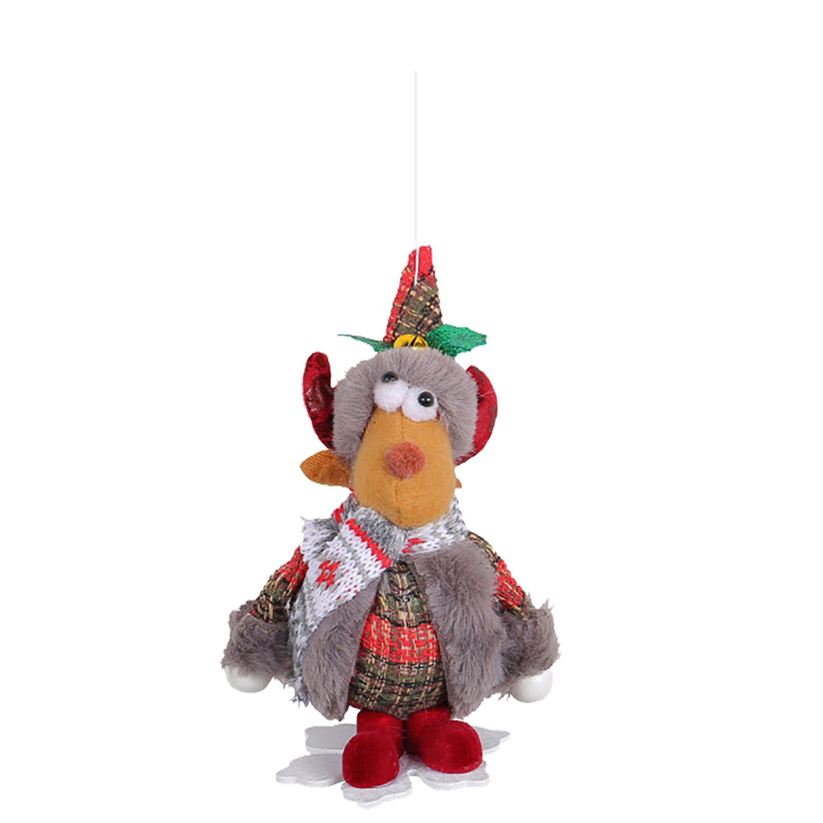 Clearance! Christmas Tree Gnomes Christmas Fireplace Ornament Faceless ...