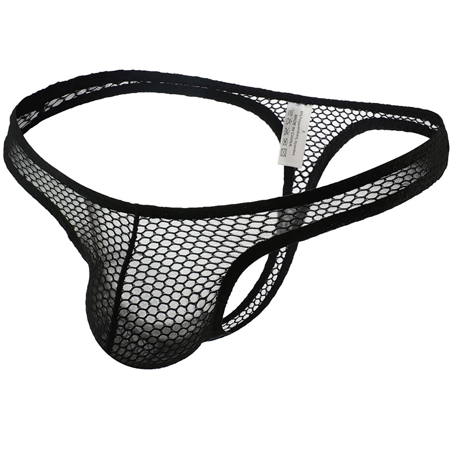 Clearance Clothes Under $5! TMOYZQ Men's Hollow Out Fishnet G-String ...