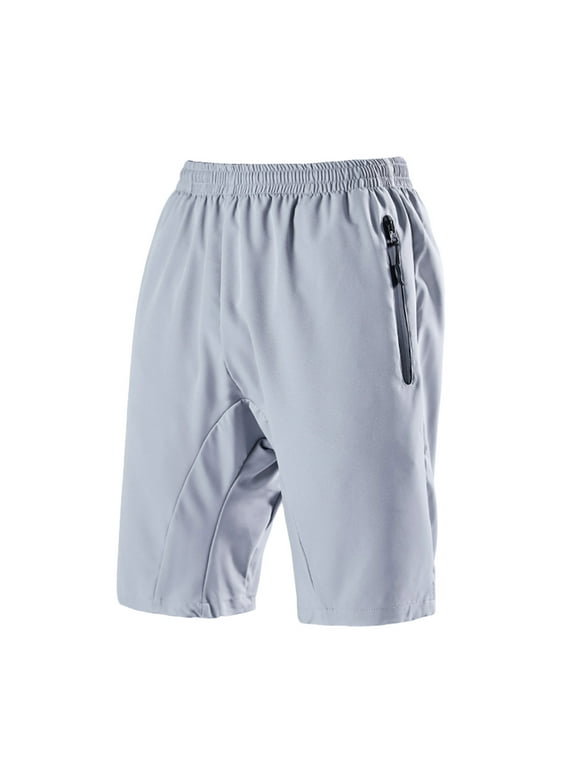 Miqool Mens 3 Athletic Running Shorts With Pockets Quick Dry