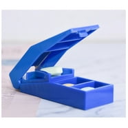 Equate Pill Cutter with Safety Shield and Magnifier, Plastic HSA/FSA ...