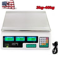 Electronic Weighing Scale, 66Lbs Digital Weight Scale, Price Computing ...