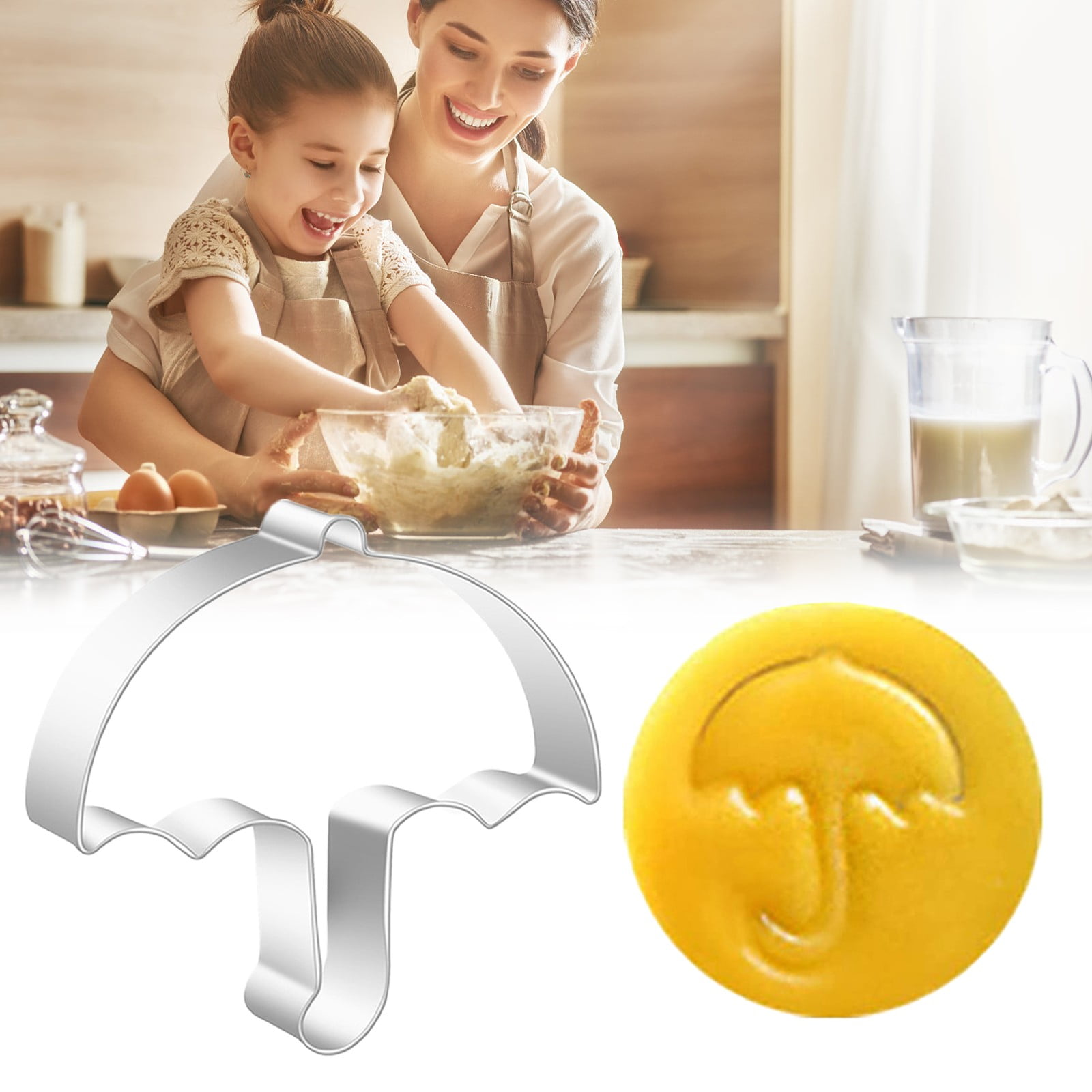 Clearance! Cookie Cutter Sets Star Circle Square Umbrella Cookie Cutter ...