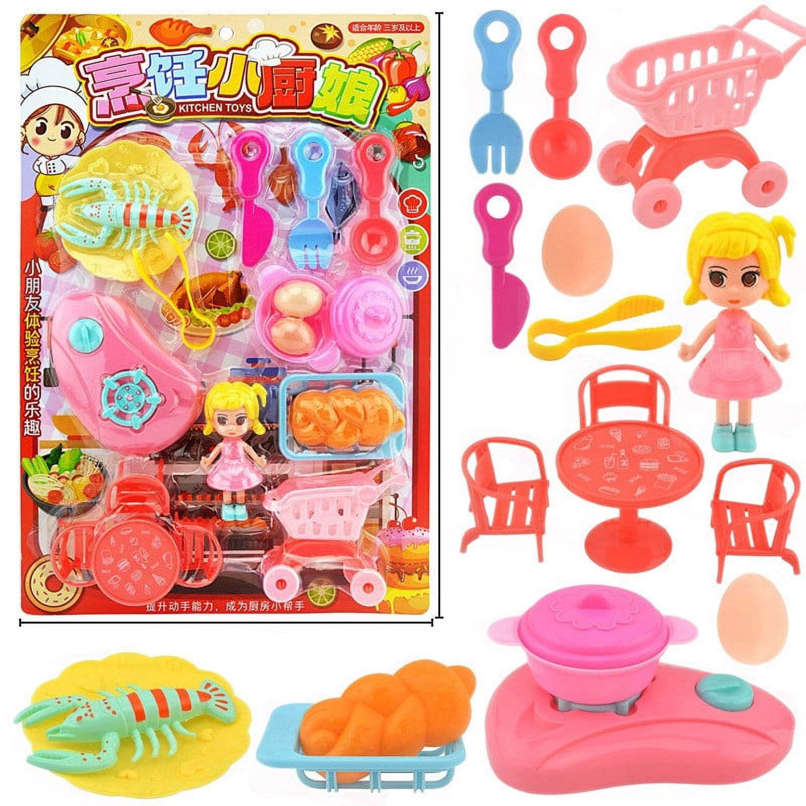 Clearance Cooking Toy Set for Kids, Kids Kitchen Accessories Set, Play ...