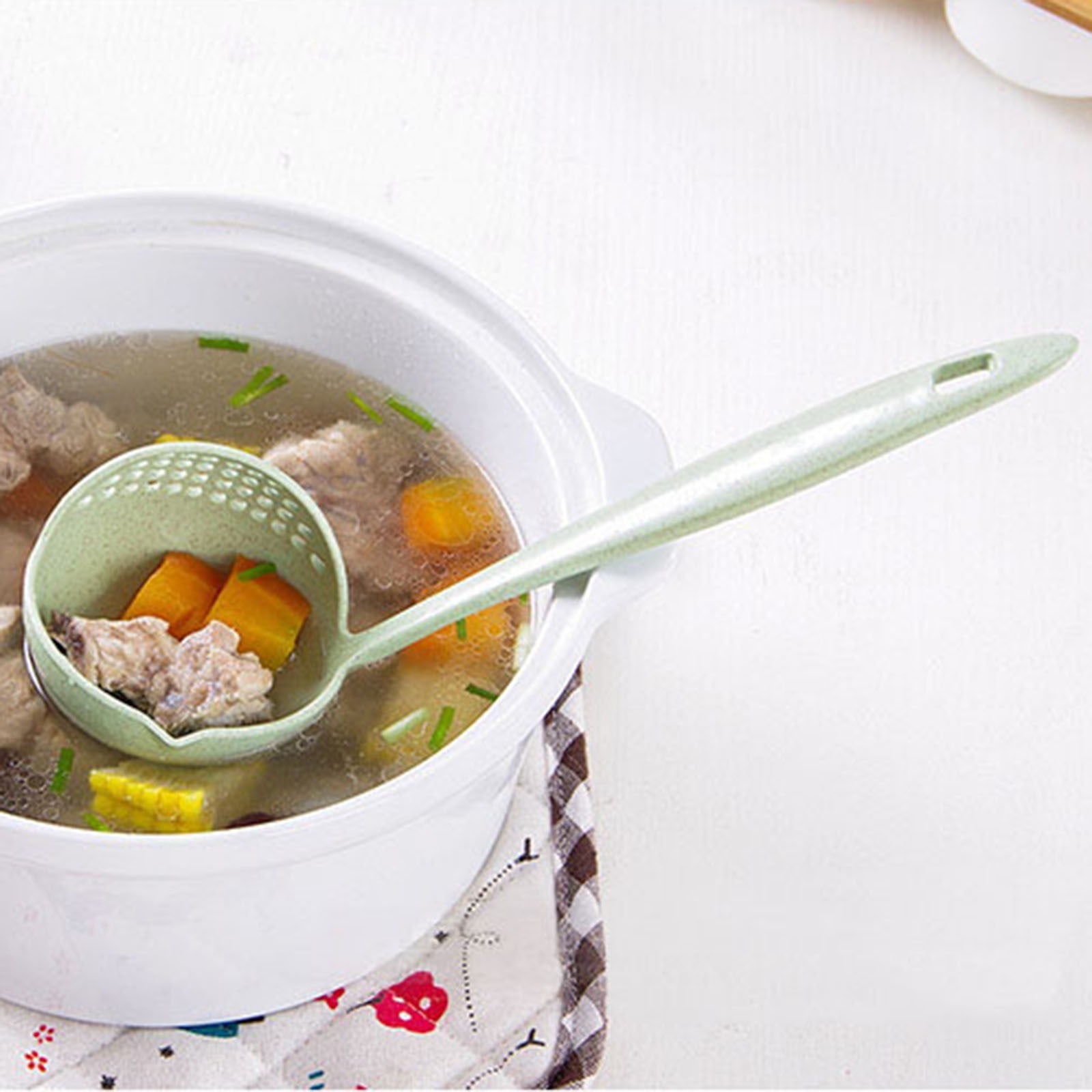 Clearance Cooking Utensils Under $12|Wheat Straw Two In One Household ...