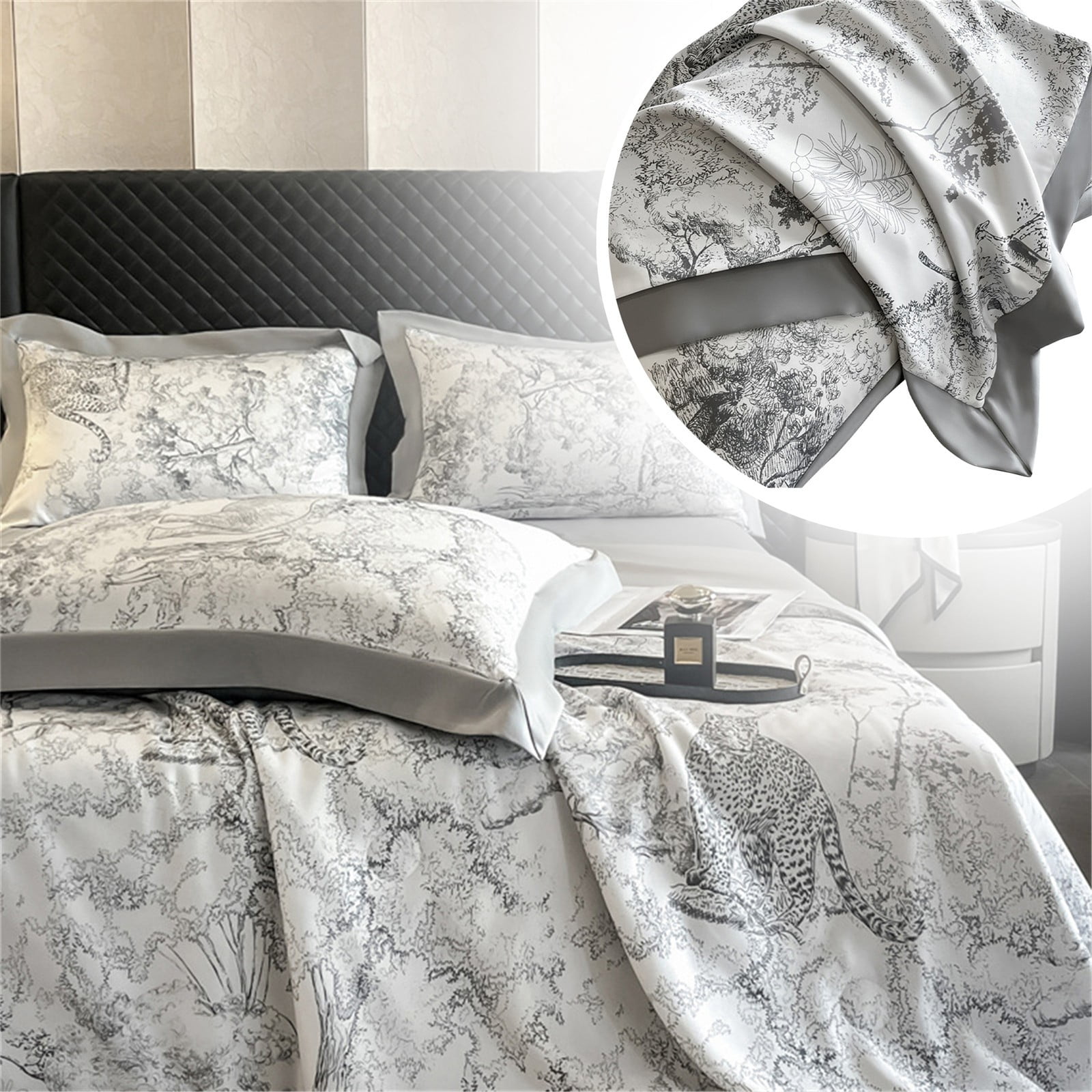 Clearance! Cool Summer Quilt Ice Silk Fabric Feather Silk Cotton Filled ...